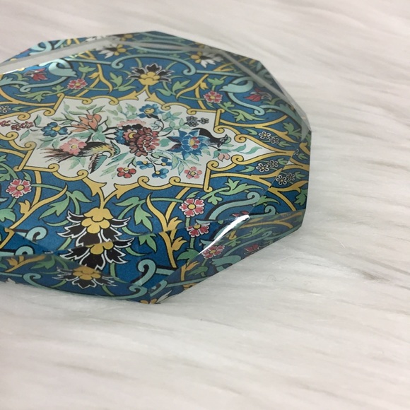 Accents | Boho Chic Floral Faceted Paperweight Decor | Poshmark